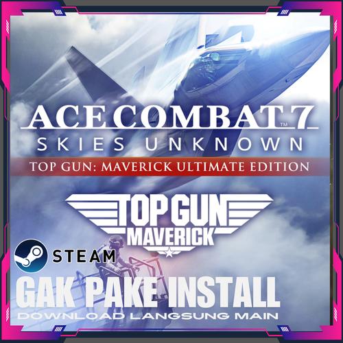 Promo ACE COMBAT 7 SKIES UNKNOWN TOP GUN Maverick Ultimate Edition Game ...
