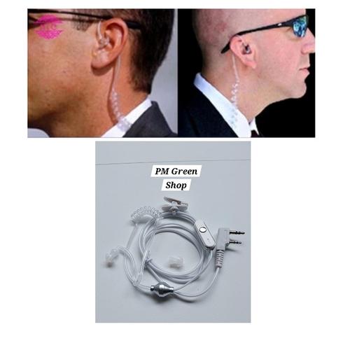 Jual Headset HT WLN FBI Tube Spiral paspampres WLAN Earphone warna ...