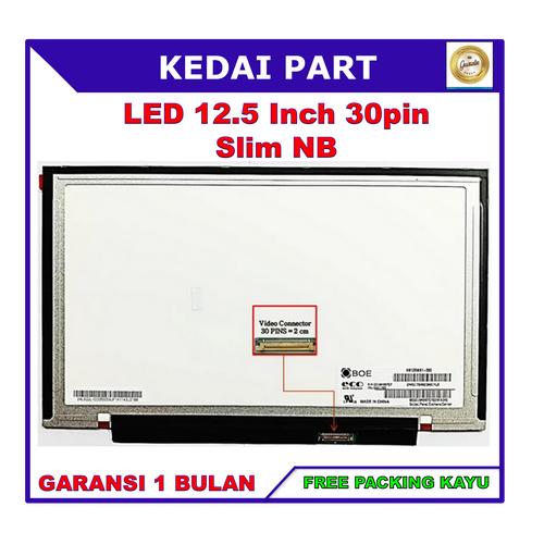 Jual LED LCD Lenovo Thinkpad X240 X250 X260 X280 12.5 12 Inch 30 Pin ...