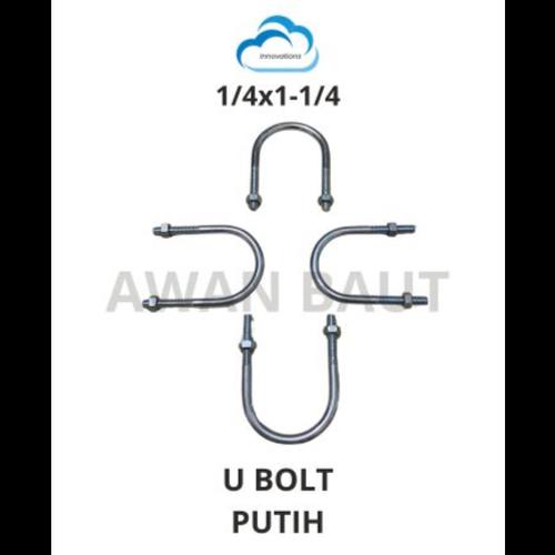 Jual Baut U Bolt Putih, U-Bolt 1/4x1-1/4 - Kab. Bogor - Awan Baut ...