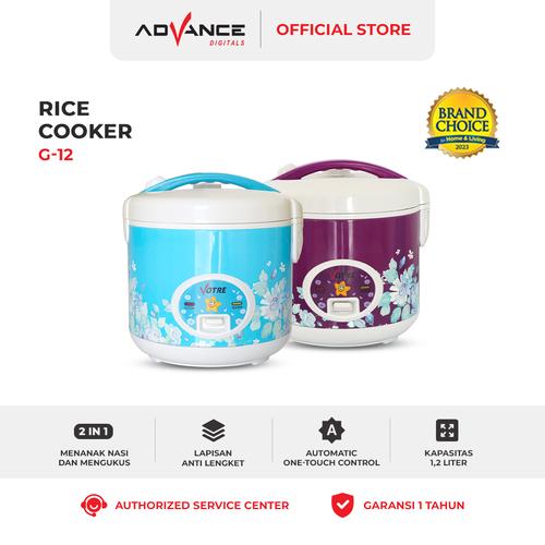 Promo Advance G-12 Rice Cooker 350 Watt Penanak Nasi Kapasitas 1.2 ...
