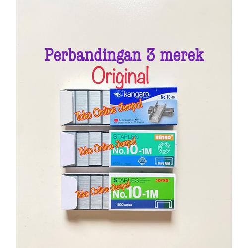 Jual Isi Staples Kecil Joyko Kenko Kangaro Max stapler refill isi ulang ...