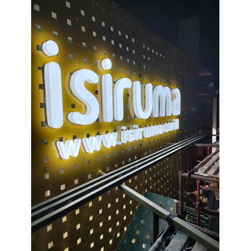 Jual HURUF TIMBUL DAN LOGO LED BAHAN FULL ACRYLIC CUSTOM MURAH ...