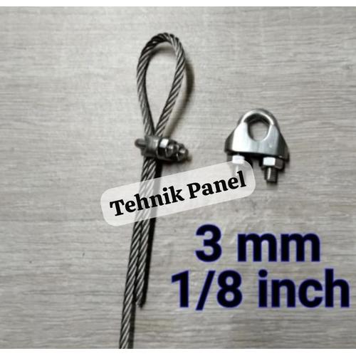 Jual Clamp Sling / Klem Sling / Clamp Tali Sling 3mm - Jakarta Pusat ...