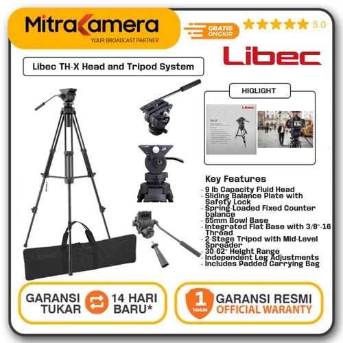 Jual Libec TH-X Head and Tripod System - Kota Bandung - MitraKamera Bandung | Tokopedia