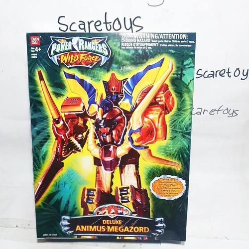 Jual Power Rangers Wild Force deluxe animus megazord Hyakujuu Sentai DX ...