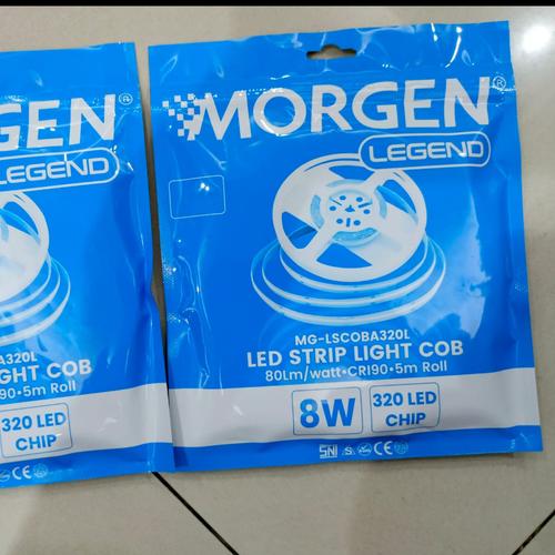 Jual Morgen LED Strip Light COB 320 Led DC 12V Legend Series 5 Meter ...