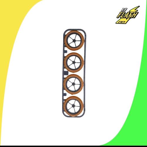 Jual Sepasang Ban dan Velg Ukuran Besar ( L ) part mini4wd tamiya - non ...