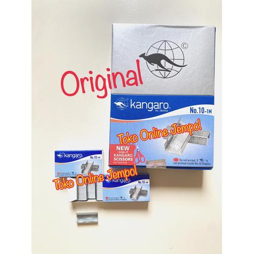 Jual Isi Staples KECIL KANGARO no 10 stapler refill isi ulang no.10 ...