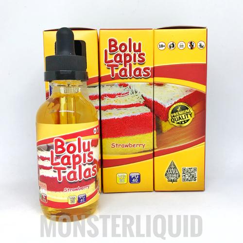 Jual BOLU LAPIS TALAS V2 STRAWBERRY KEJU BY JAVA JUICE 3MG 6MG 9MG 60ML ...