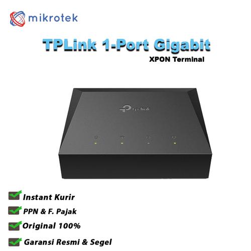 Jual TPLink 1-Port Gigabit XPON Terminal - Jakarta Utara - mikrotek ...