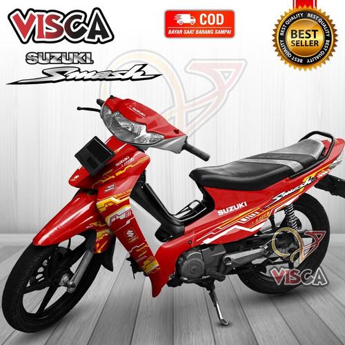 Jual READY STOCK - DECAL SMASH 110 LAMA FULL BODY STIKER SMASH 110 LAMA ...