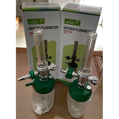 Jual Flowmeter Oxygen Wall Male Connector C&U / Regulator Oksigen ...