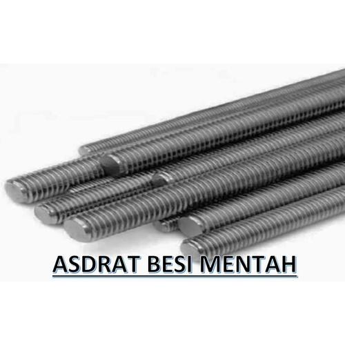 Jual Ready Long Drat M8 x 1m As Drat Besi M8 Thread Rod Stud Bolt 1 ...