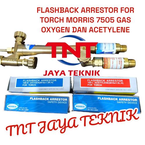 Jual MORRIS FLASHBACK ARRESTOR FOR TORCH OXYGEN ACETYLENE 188 M16 ...