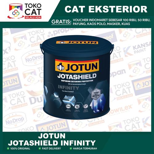 Jual CAT EKSTERIOR JOTUN JOTASHIELD INFINITY UKURAN 2.5L / WARNA PUTIH ...