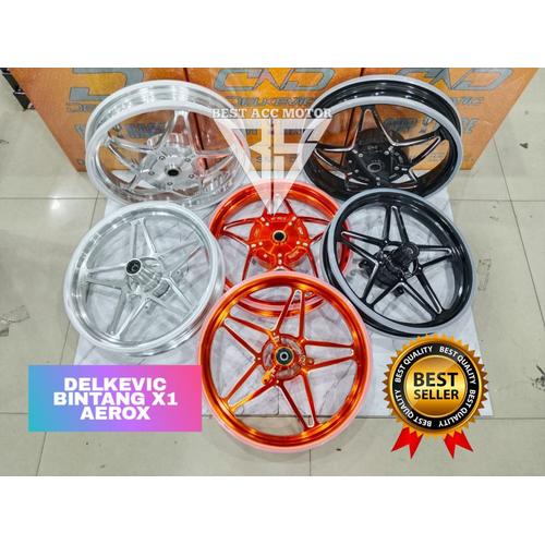 Jual VELG DELKEVIC DND BINTANG X1 velg AEROX RING 14 PNP PEMASANGAN ...