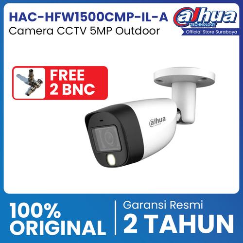 Promo Dahua HAC-HFW1500CMP-IL-A : Camera CCTV 5MP Outdoor - Kota ...