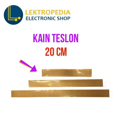 Jual Kain Teslon 20cm Las Plastik Anti panas Sealer Pres Impulse Elemen ...