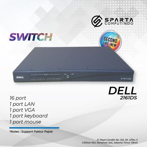 Jual Dell PowerEdge 2161DS Digital 16-port Rack Mountable KVM Switch ...