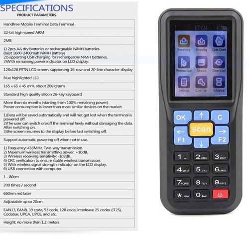 Jual New alat cek stok barang Wireless Mini Data Collector Scanning ...