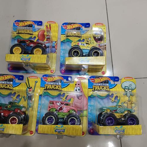 Jual Hotwheels Monster Truck SpongeBob Set - Kota Bekasi - Ron's Garage ...