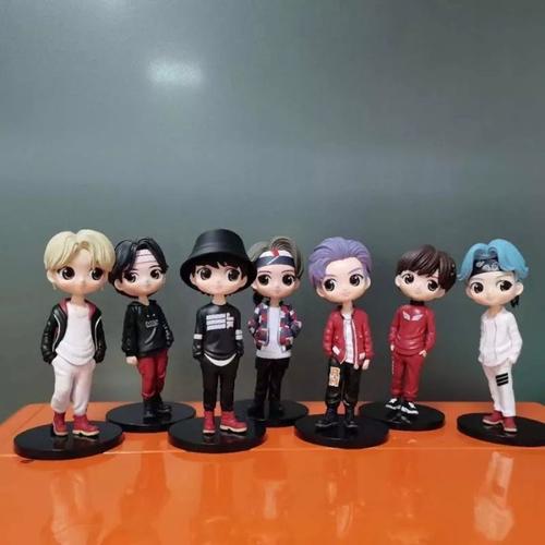 Jual BTS Action Figure V Jimin Suga Jk Figure Model BTS ARMY Action ...