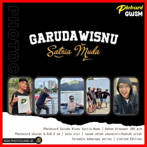 Jual Photocard Garuda Wisnu Satria Muda (GWSM) isi 100 Pcs Fanmade ...