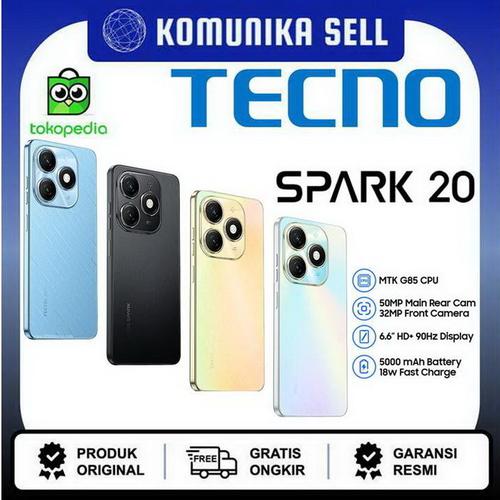 Jual Tecno Spark 20 - 8GB/128GB - Neon Gold - Jakarta Selatan ...