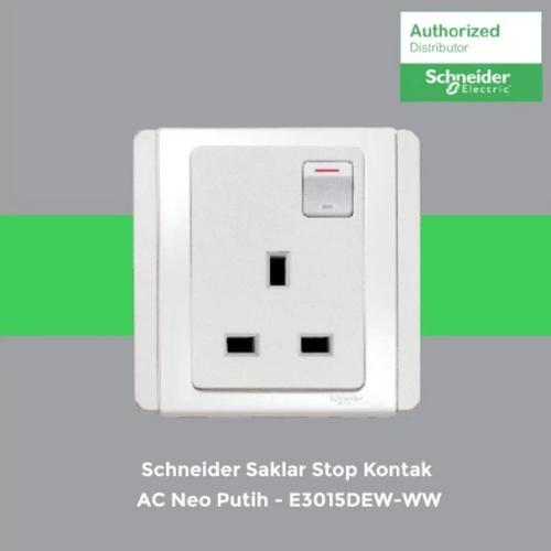 Jual Schneider Saklar stop Kontak AC Neo putih-E3015DEW - Jakarta Pusat ...