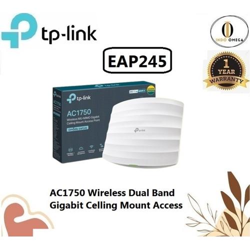 Jual Tplink EAP245 AC1750 Wireless MU-MIMO Gigabit Ceiling Access Point ...