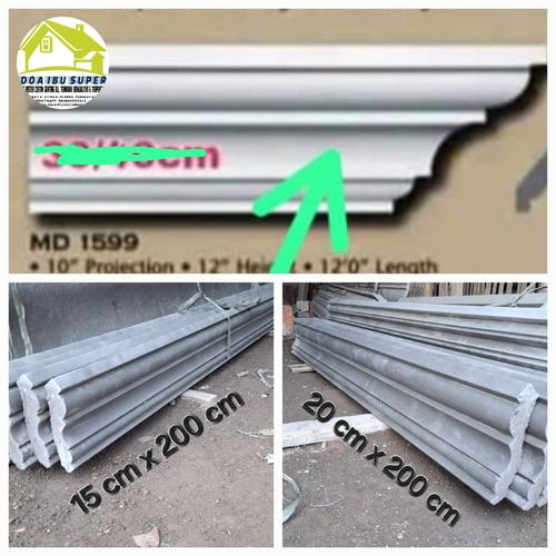 Promo lisplang 15cm lis plang lisplang profil beton lisplang beton ...