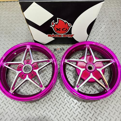 Promo Velg Race Boy Five Star Pink Front & Rear Vespa Sprint Primavera ...