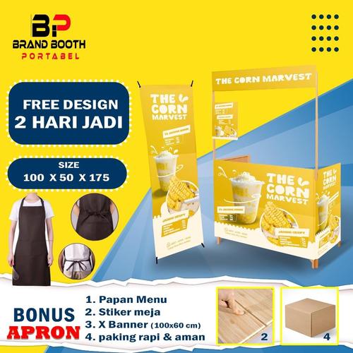 Jual Booth Portable Kayu Jumbo / Gerobak Lipat / Meja Jualan Portable ...