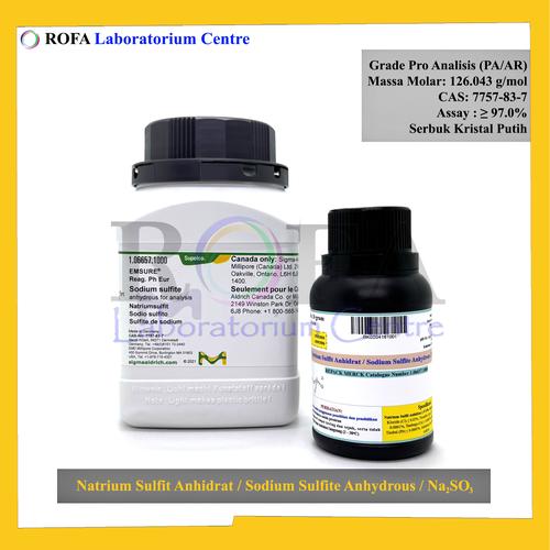 Jual Natrium Sulfit Anhidrat / Sodium Sulfite Anhydrous / Na2SO3 Pro ...