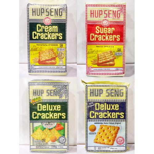 Promo HUP SENG DELUXE CREAM CRACKERS/BISKUIT PING PONG/ ROTI KERING HUP ...