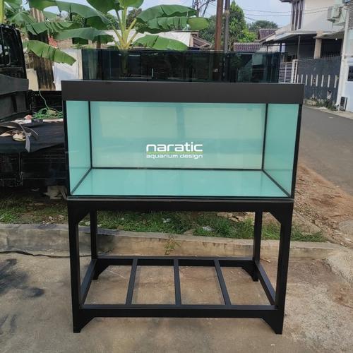 Jual Aquarium fullset 120x60x60 10mm rak holo 4x6 - Jakarta Selatan ...