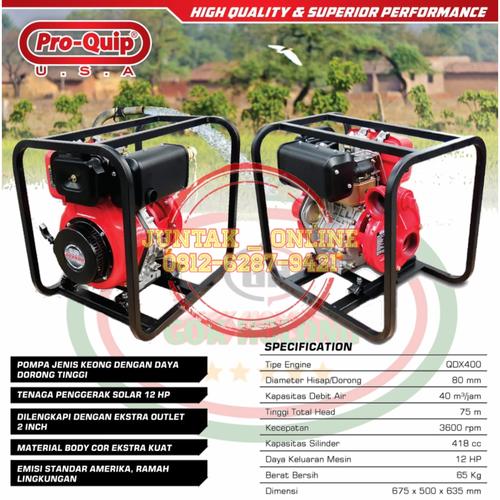 Jual POMPA TAMBANG QMP 300D SOLAR 12 HP|NON STATER|HIGH PRESSURE ...