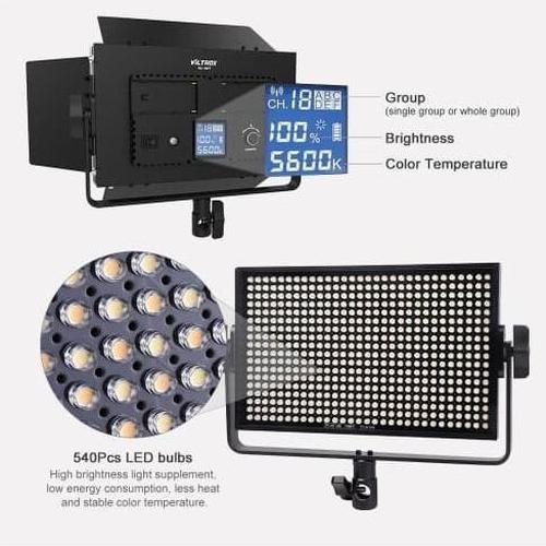 Jual Viltrox Vl-40T Led Video Light 40W Bi-Color 3300-5600K Lampu ...