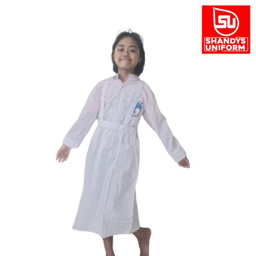 Jual Seragam sekolah TK Al-azhar model rok kodok warna putih - 2, Putih ...