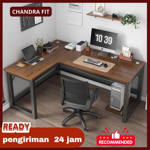 Jual CHANDRA Meja L Meja Kantor Meja Kerja Meja Belajar shaped Desk - A ...