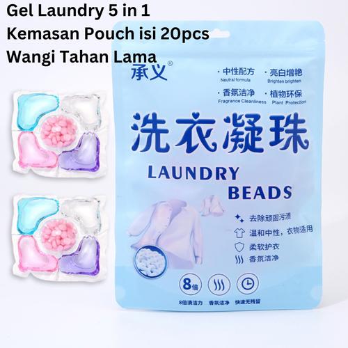 Jual SABUN AJAIB DETERJEN LAUNDRY MAGIC GEL LAUNDRY SABUN MESIN CUCI isi 30 - 50pcMix Pewangi ...