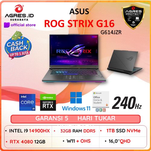 Promo Asus ROG STRIX G16 G614JZR I9 14900HX RTX4080 12GB/ 32gb 1tb W11 ...
