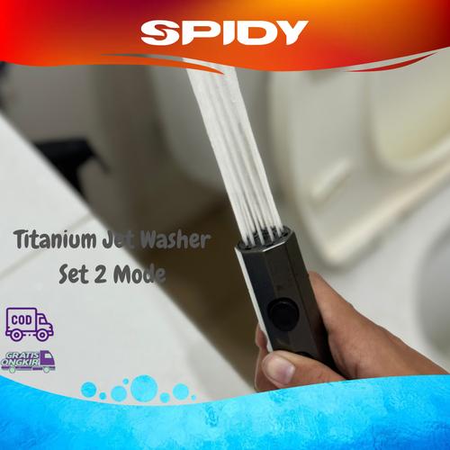 Promo Spidy Jet Shower Toilet Bidet Set Kamar Mandi Titanium 2 Macam ...