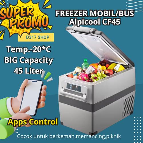 Jual Alpicool CF45 Kulkas Camping Mancing Freezer Mobil Bus Campervan ...