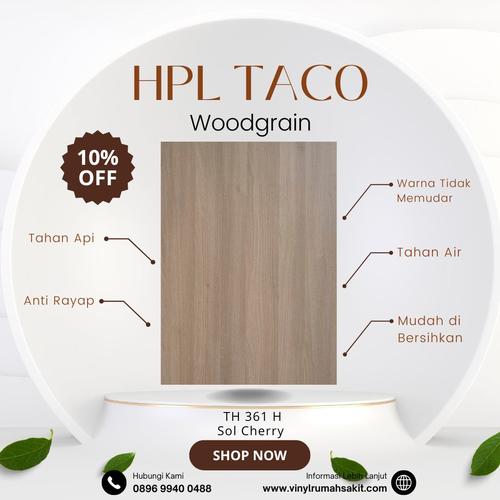 Jual HPL Taco kode TH 361 H - Sol Cherry [Woodgrain] - Jakarta Timur ...