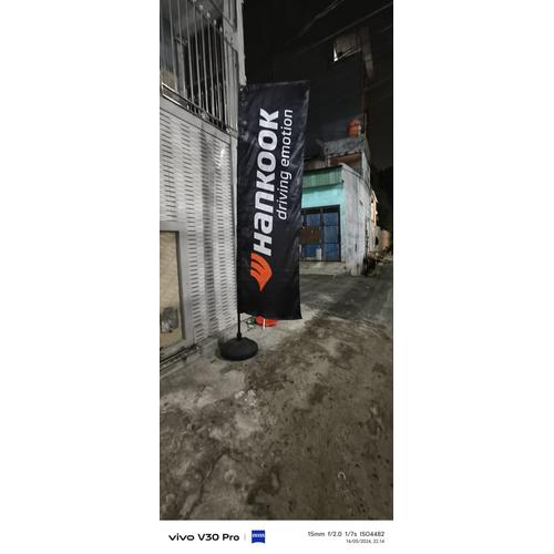 Jual flag banner flying banner edge flag banner umbul umbul tiang putih ...