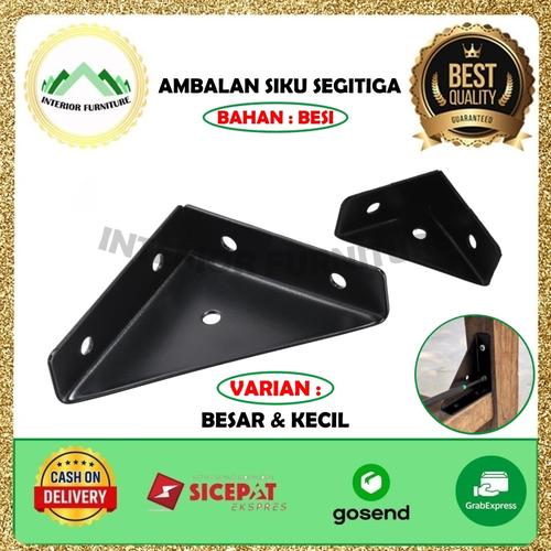 Jual Siku Corner Segitiga Bracket Siku Segitiga Braket Konektor Sudut ...