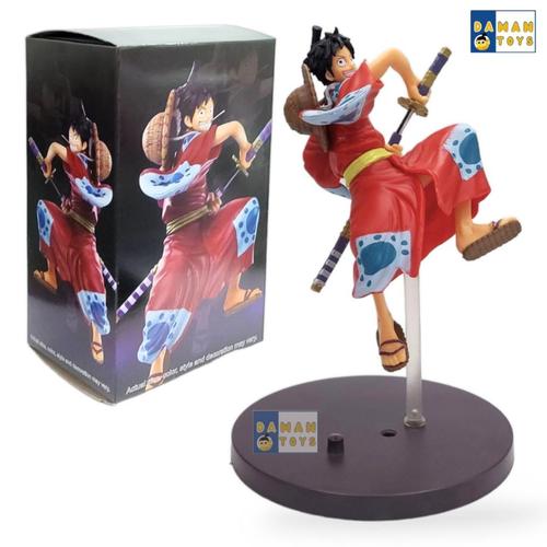 Jual Action Figure One Piece Luffy Wano Koa Lufy Taro Anime - Jakarta ...