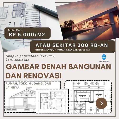 Jual Paket Gambar Denah Layout Rumah dan Bangunan - Jakarta Barat ...